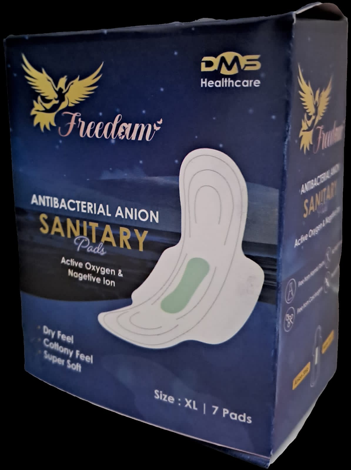 Freedam Antibacterial Anion Sanitary Pads